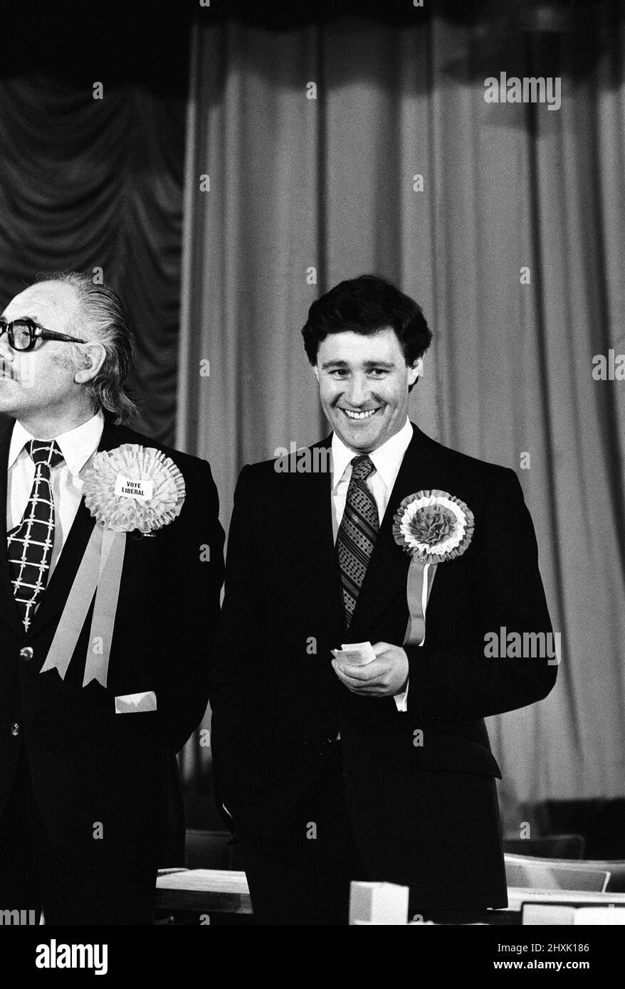 Winning candidate Black and White Stock Photos & Images - Alamy
