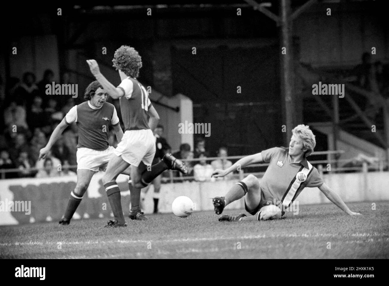 Luton Town. vs. Arsenal. August 1977 77-04352-030 Stock Photo - Alamy