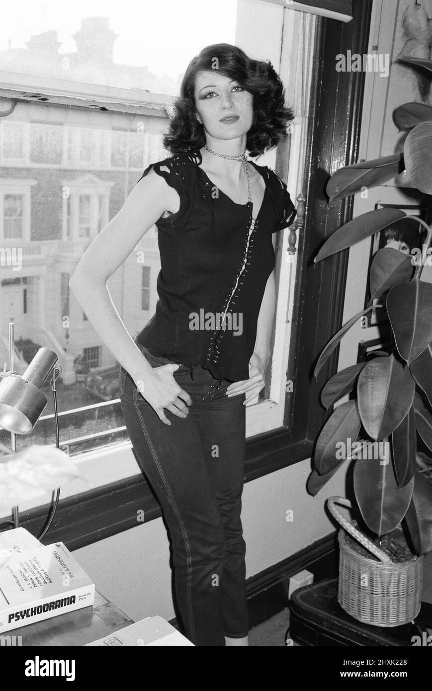 Caroline Coon pictured at home November 1976 Caroline Coon is a ...