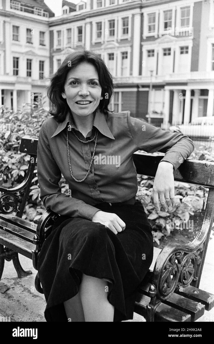 Journalist and presenter Joan Bakewell. 15th June 1977 Stock Photo - Alamy