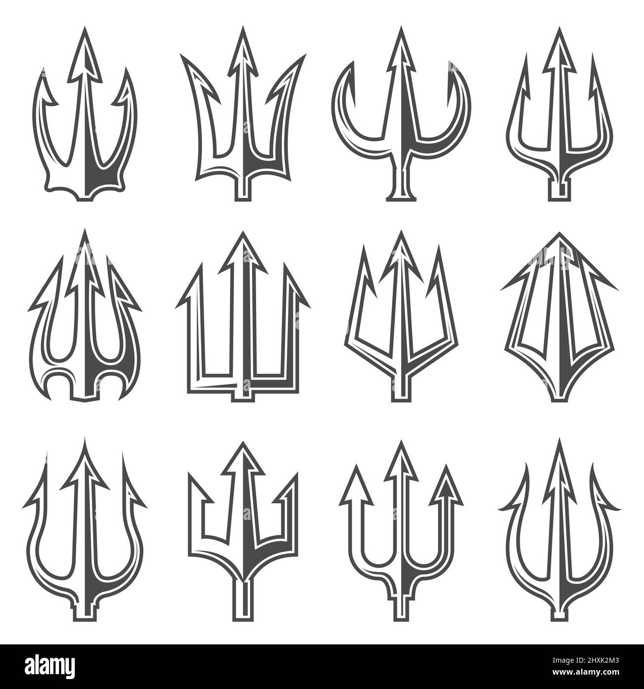 Devil tridents collection, satan staff trident, harpoon pitchfork ...