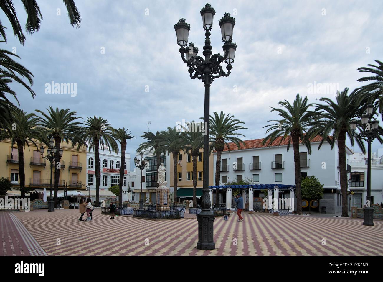 Plaza de la Laguna in Ayamonte. Andalusia, Spain Stock Photo - Alamy