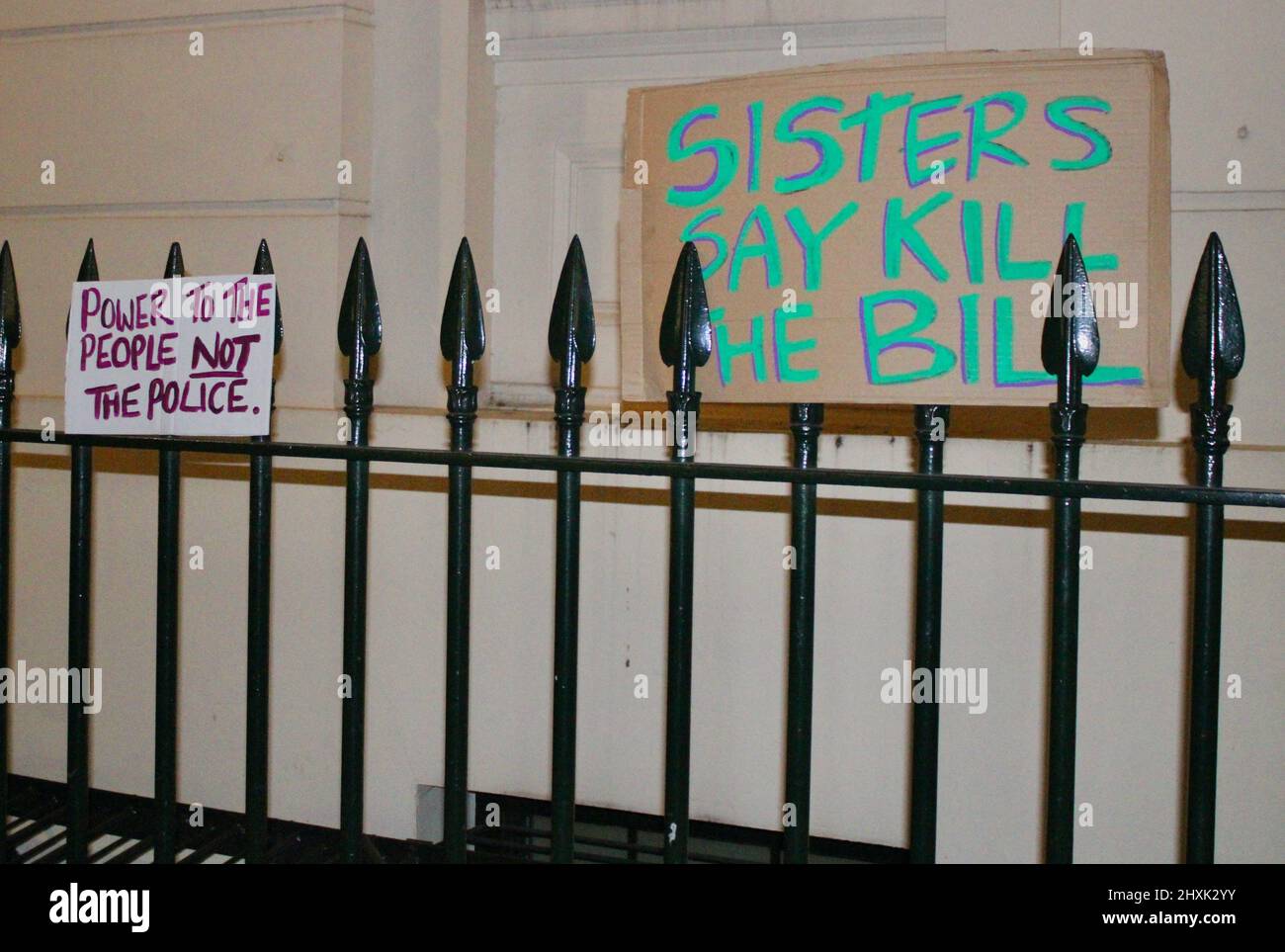 Hundreds of women and supporters joined together on 12th March 2022 on ...