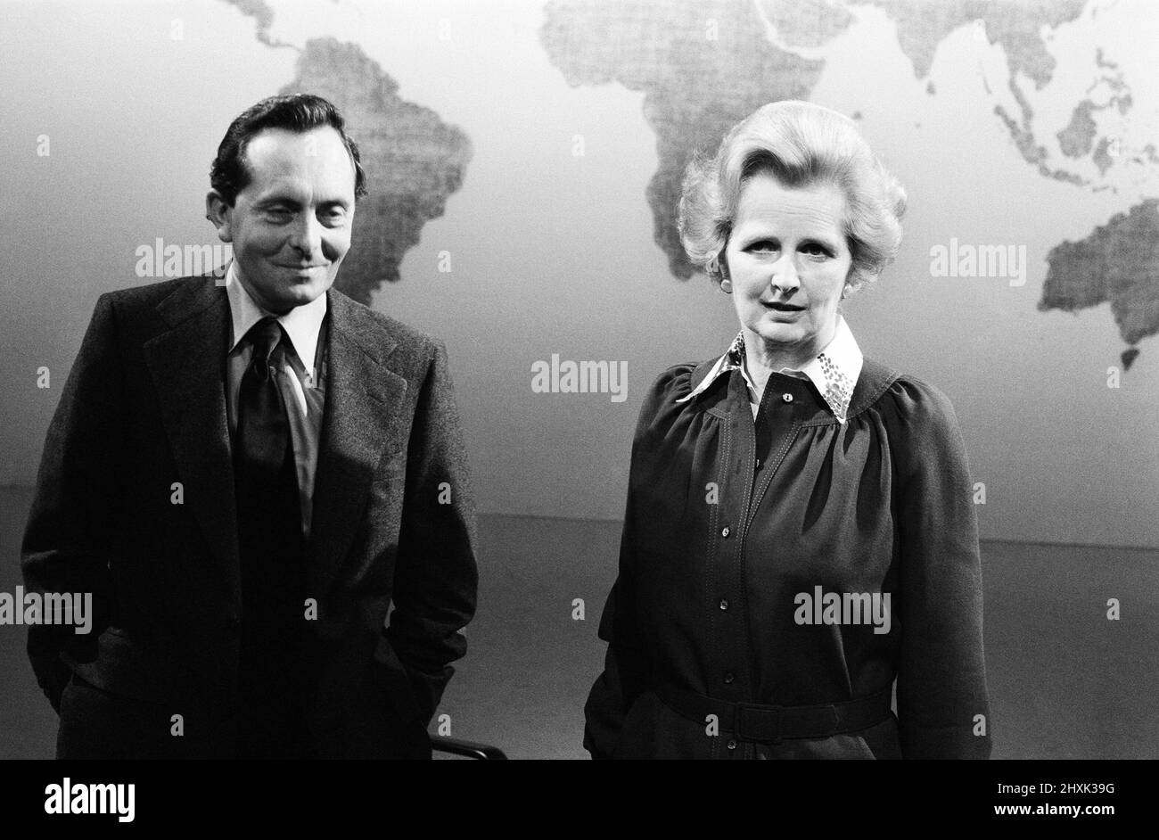 Tv interview 1970s hi-res stock photography and images - Alamy