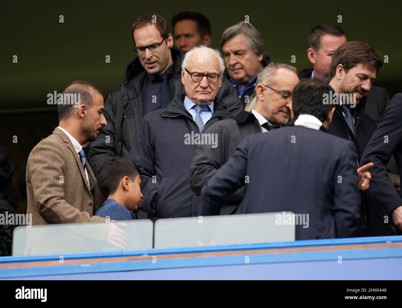 Chairman of Chelsea Football Club Bruce Buck during the Premier League ...