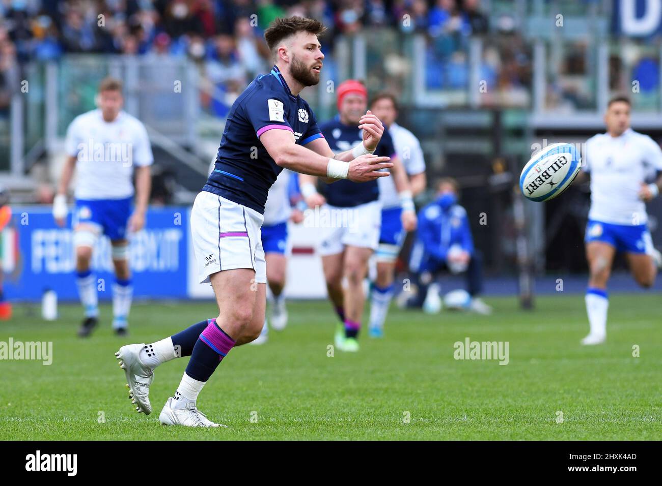 6 nations 2022 rugby italy hi-res stock photography and images - Alamy