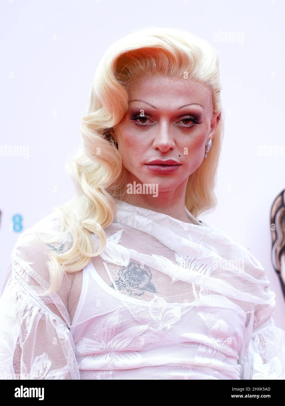 Bimini Bon Boulash attending the 75th British Academy Film Awards held ...