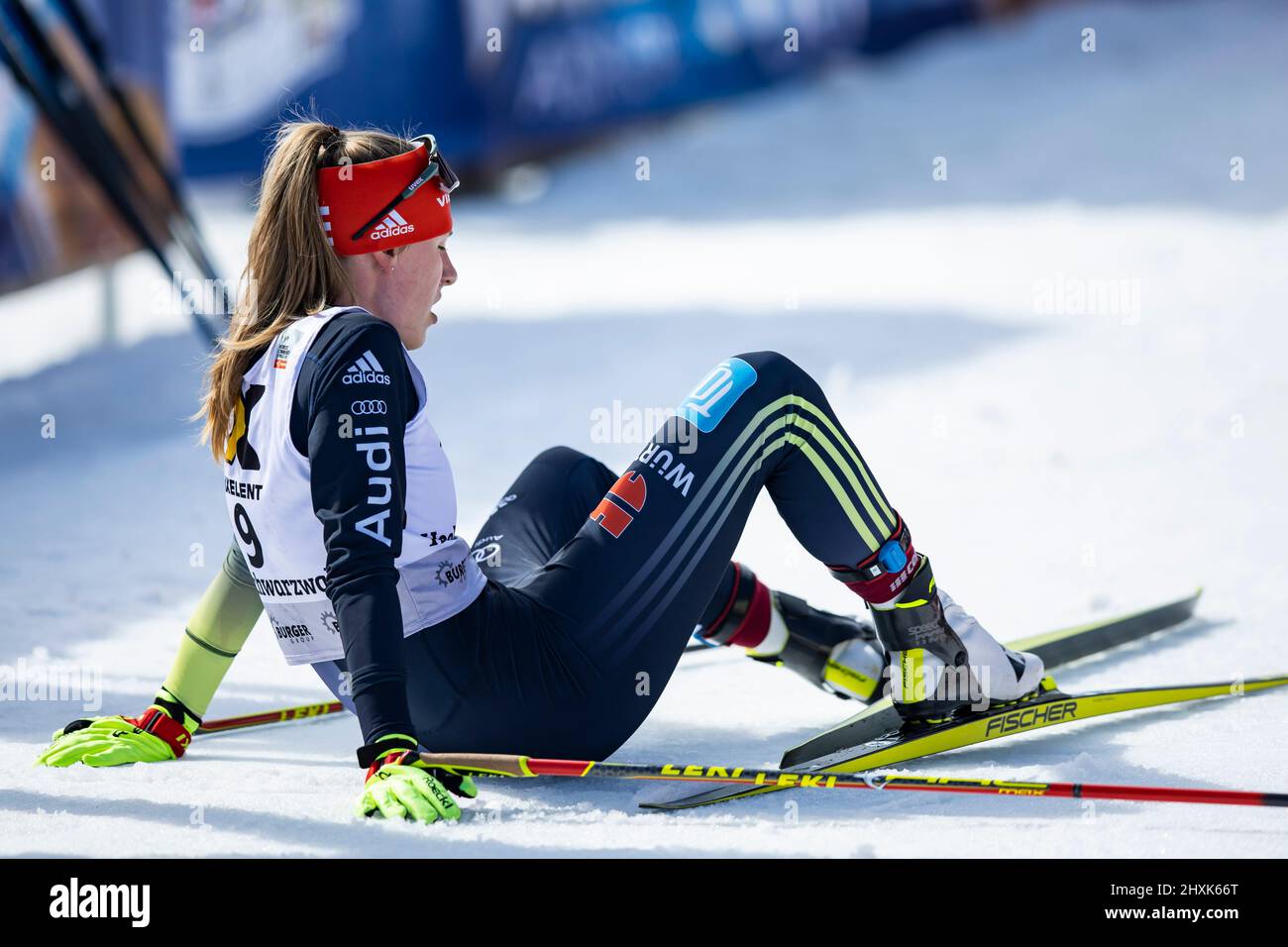 Schonach Im Schwarzwald, Germany. 13th Mar, 2022. Nordic skiing ...