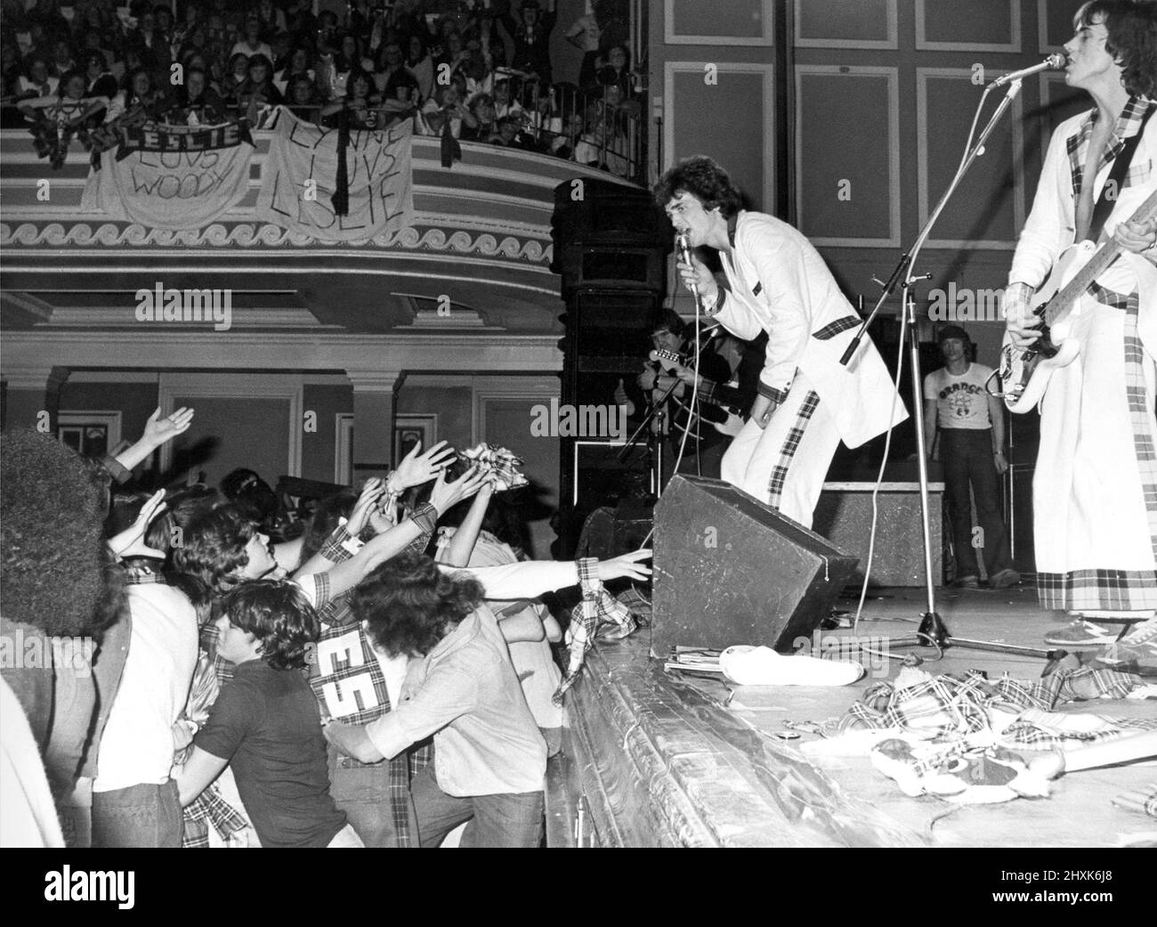A tearful tartan army invade Newcastle to watch the Bay City Rollers at ...