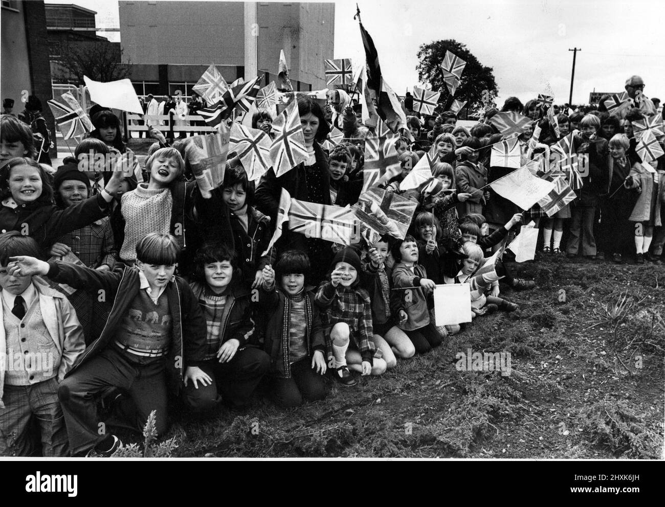 Queen elizabeth ii 1976 hi-res stock photography and images - Alamy