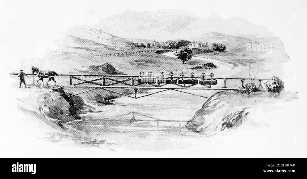 Palmers suspension railway hi-res stock photography and images - Alamy