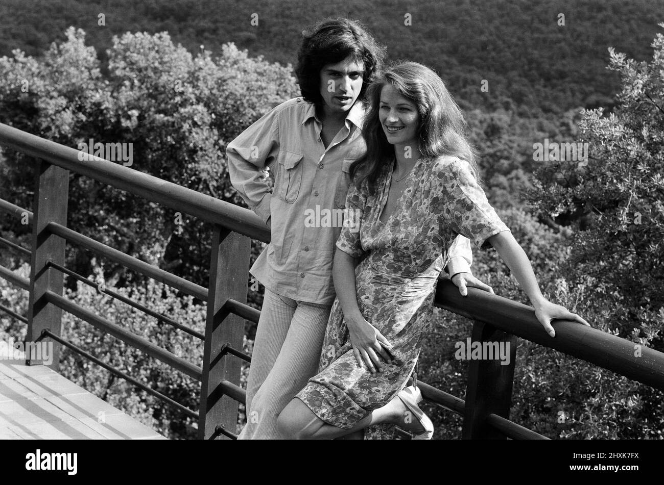 Charlotte Rampling and her boyfriend Jean Michel Jarre, pictured at a ...