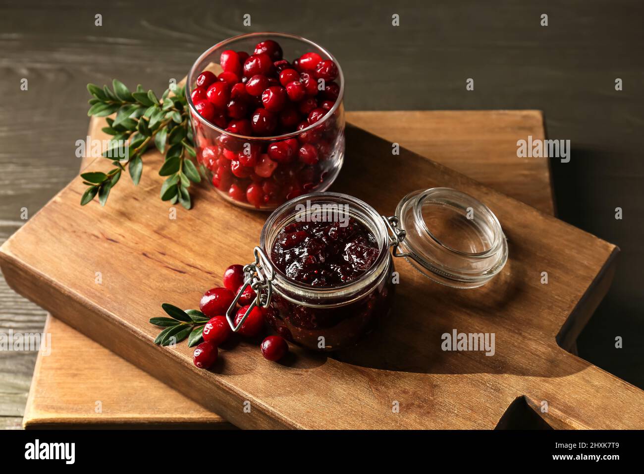 Lingonberry jelly hi-res stock photography and images - Alamy