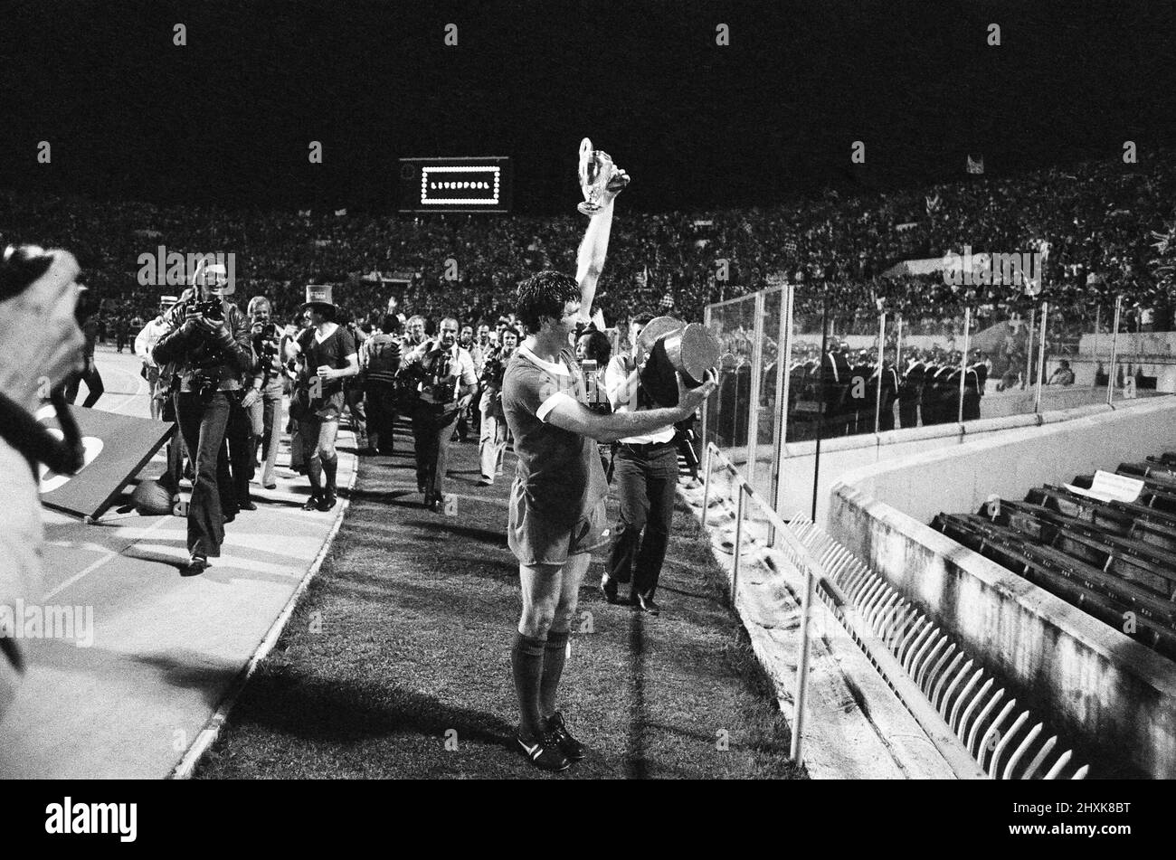 European Cup Final held at the Stadio Olimpico in Rome, Italy.Liverpool ...