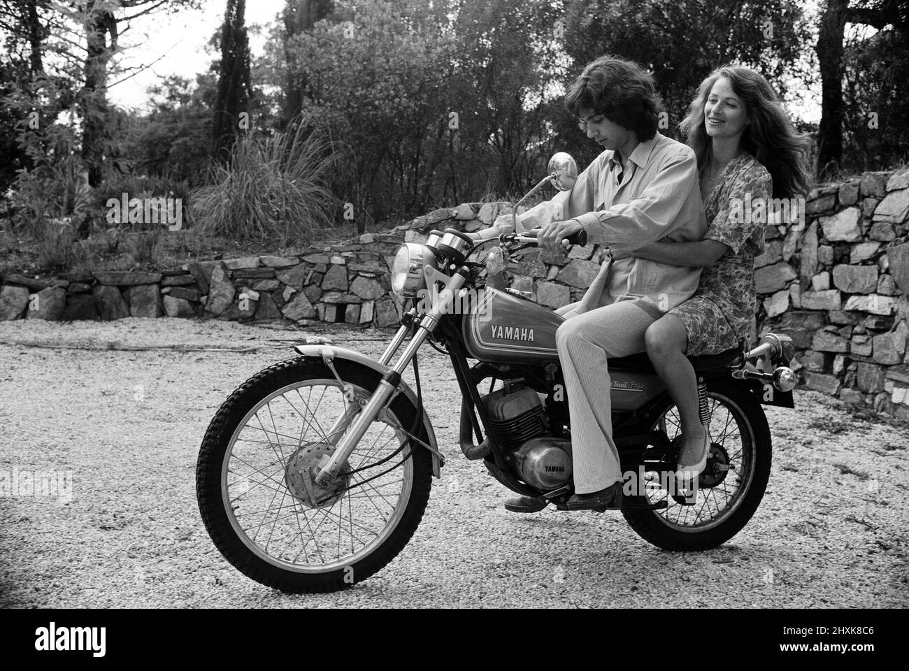 Charlotte Rampling and her boyfriend Jean Michel Jarre, pictured at a ...