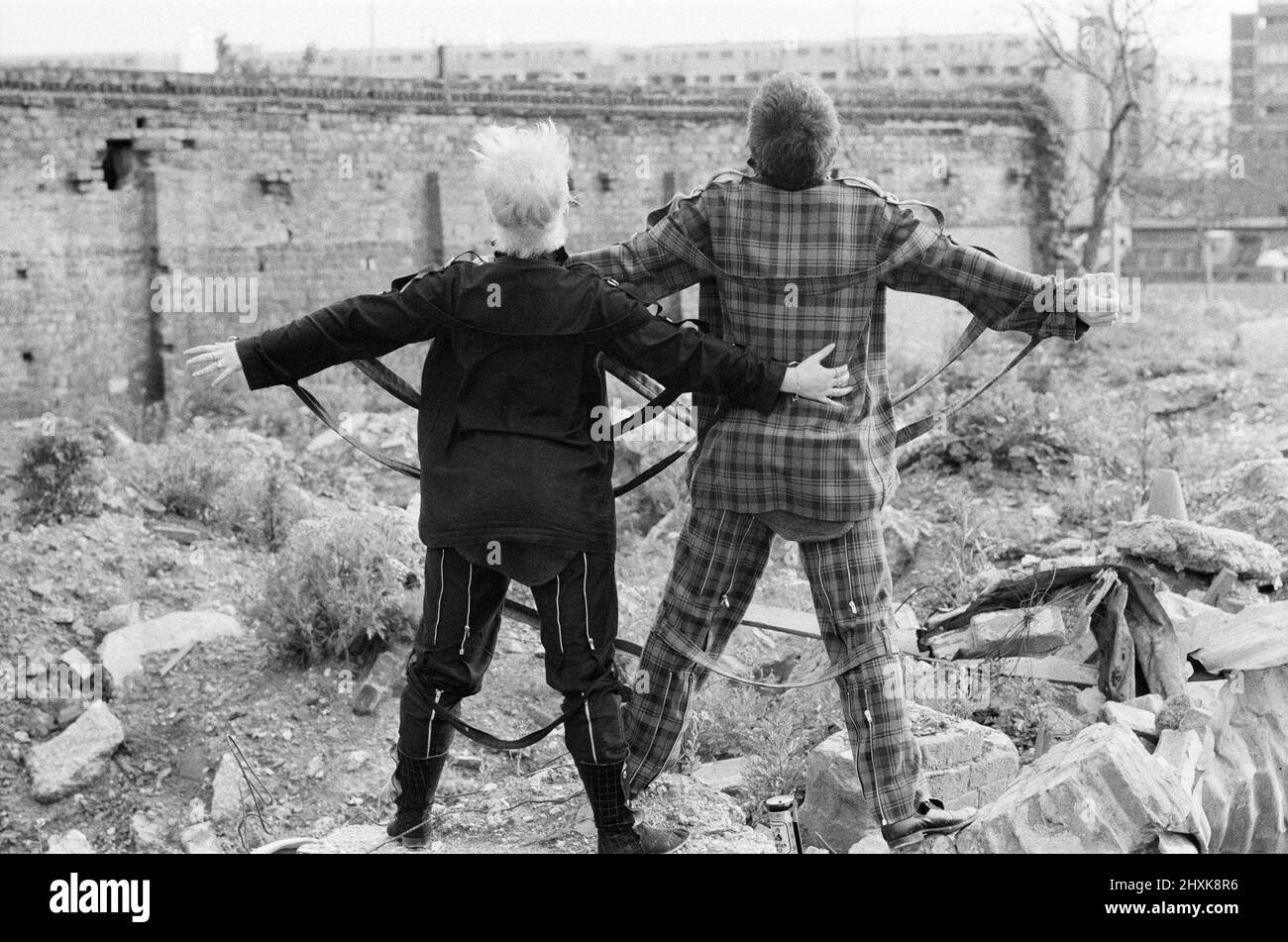 Punk fashions for him and her from Seditionaries, Kings Road, London ...