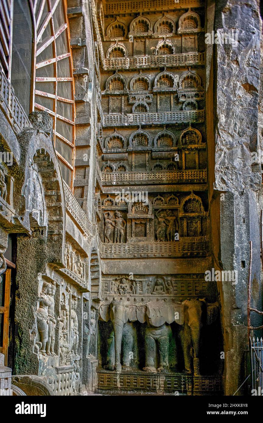 Chaitya of karla hi-res stock photography and images - Alamy