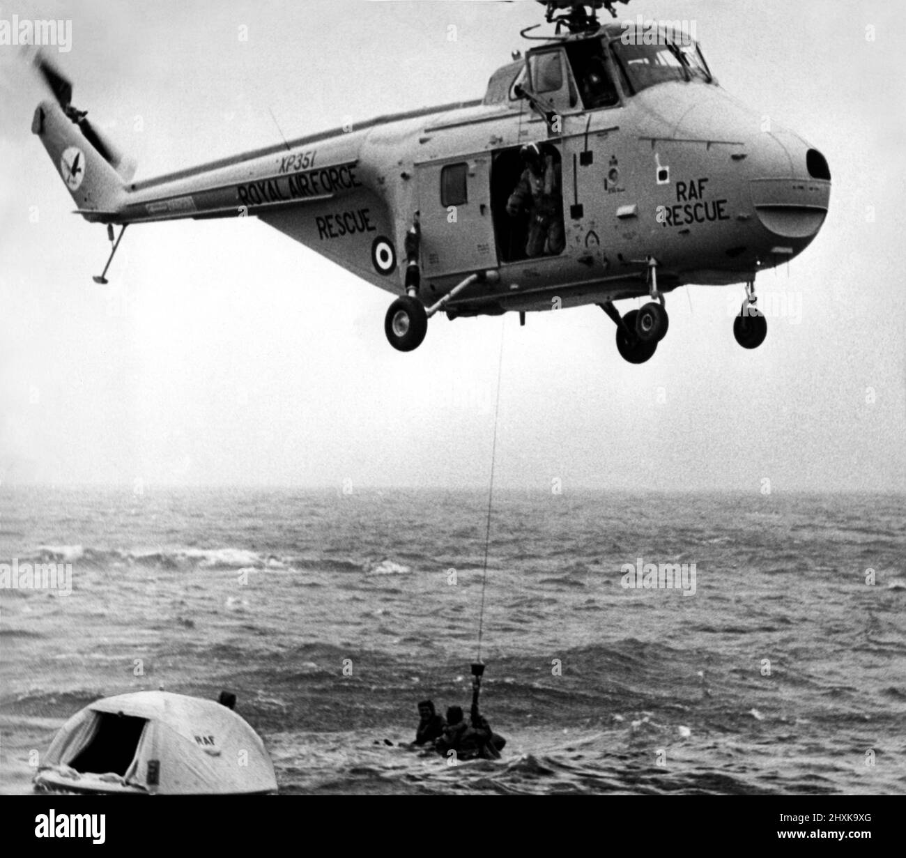 A RAF search and rescue Westland Whirlwind HAR10 helicopter, from RAF ...