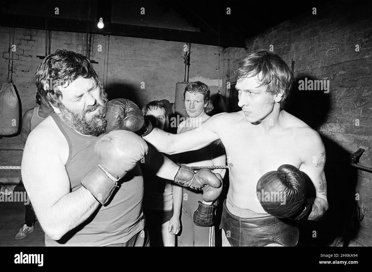Boxing gym 1970s hi-res stock photography and images - Alamy