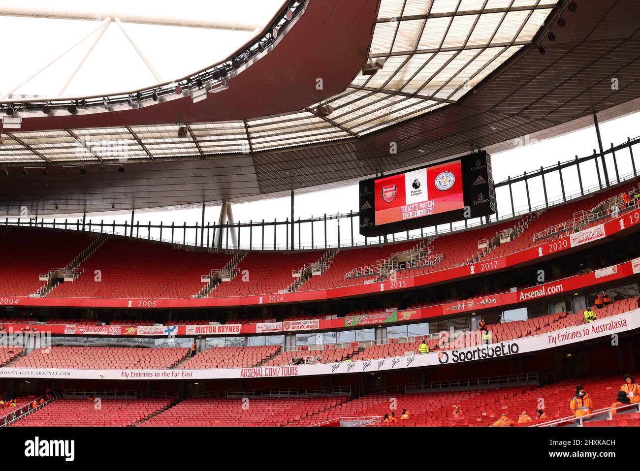 13th March 2022 ; The Emirates, Islington, London, England. Premier ...