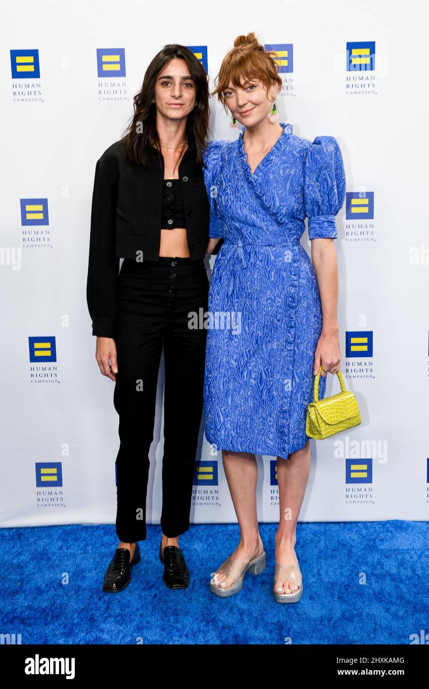 Los Angeles, USA. 12th Mar, 2022. Lexy Altman and Emily Coutts arrives ...