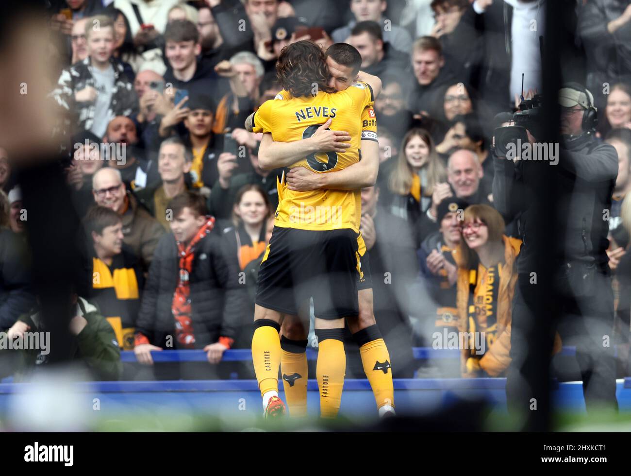 Conor coady celebrates goal hi-res stock photography and images - Alamy