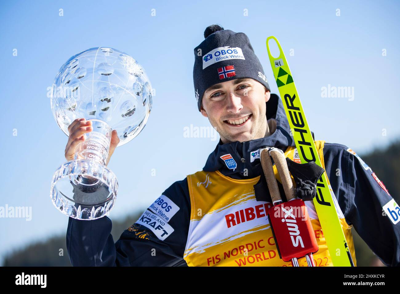 Schonach Im Schwarzwald, Germany. 13th Mar, 2022. Nordic skiing/combination: World Cup, men ...