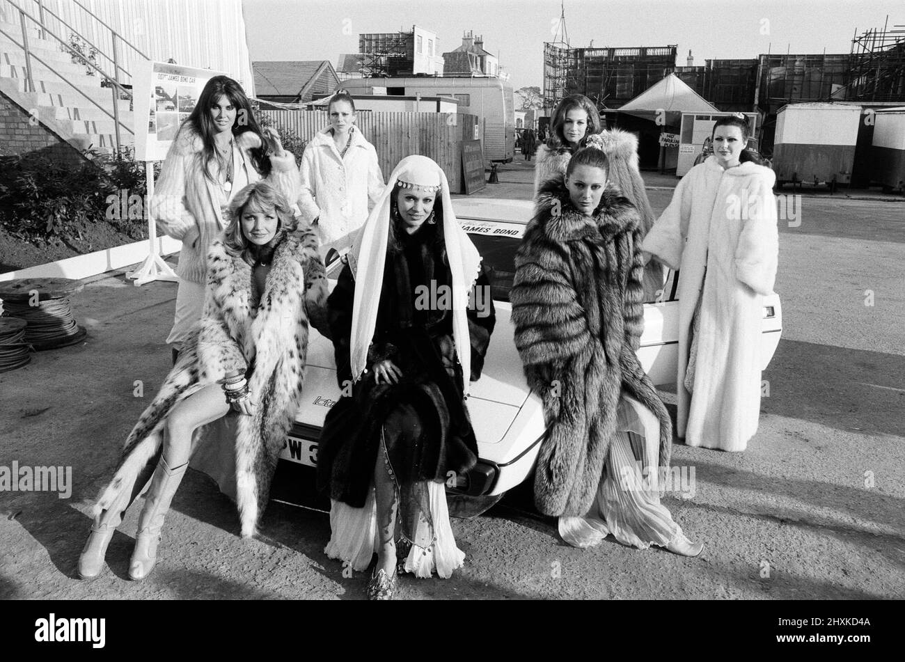 Valerie leon james bond Black and White Stock Photos & Images - Alamy