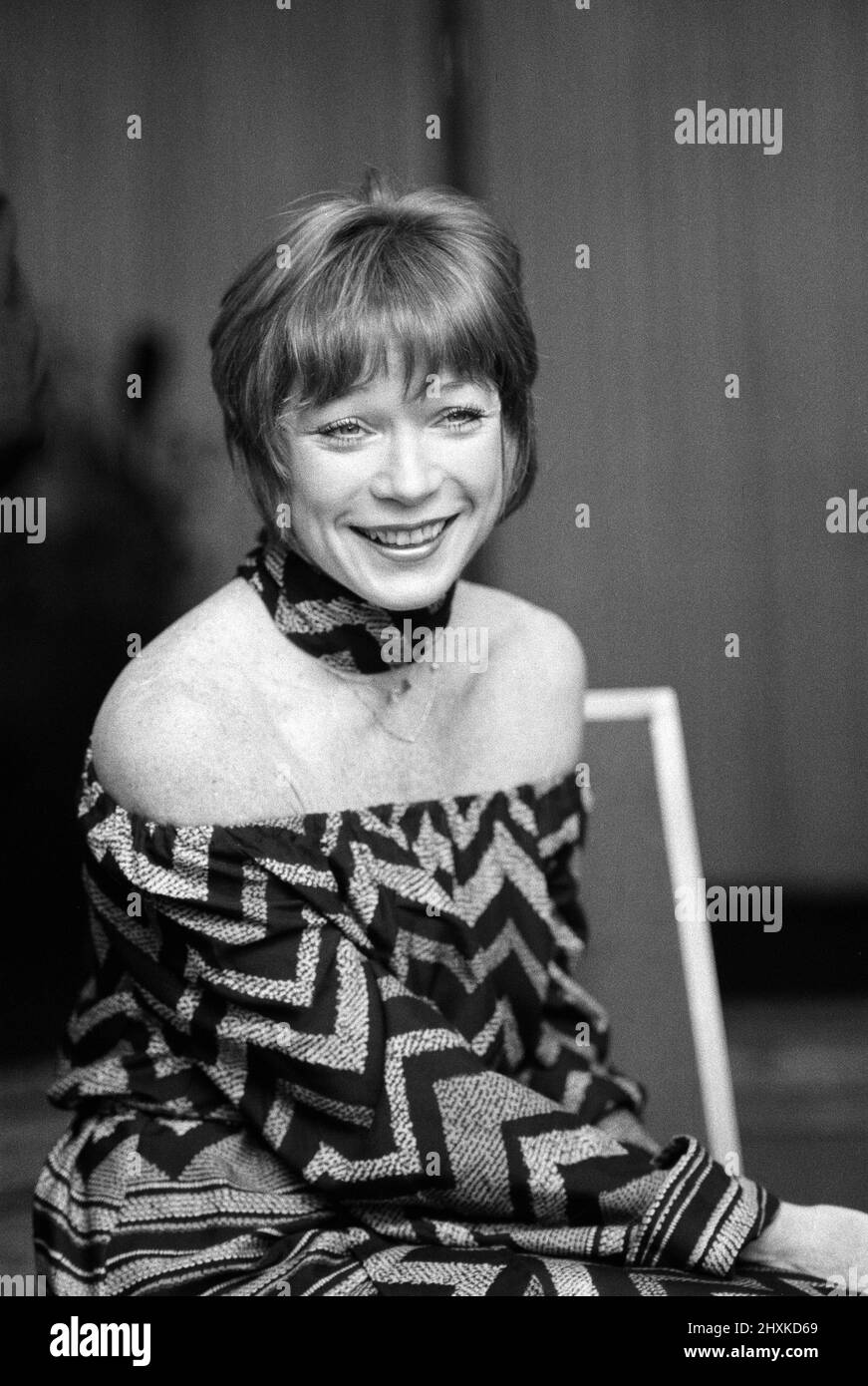 Actress and singer Shirley MacLaine arrived in London today to start a ...