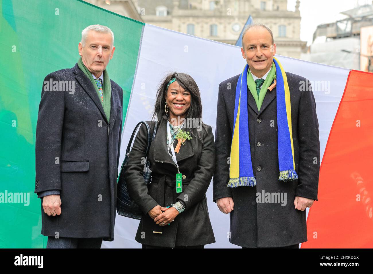 London, UK. 13th Mar, 2022. Micheál Martin, Irish Taoiseach (Prime ...