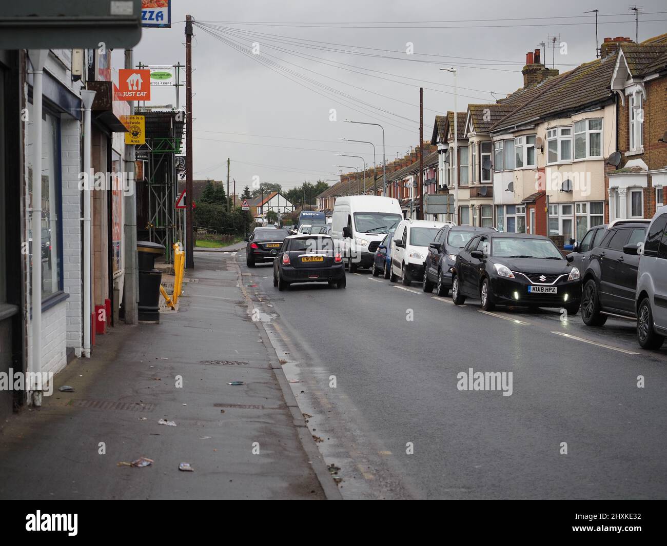 Triangular traffic junction hi-res stock photography and images - Alamy