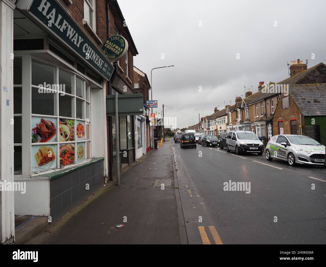 Halfway along a road hi-res stock photography and images - Alamy