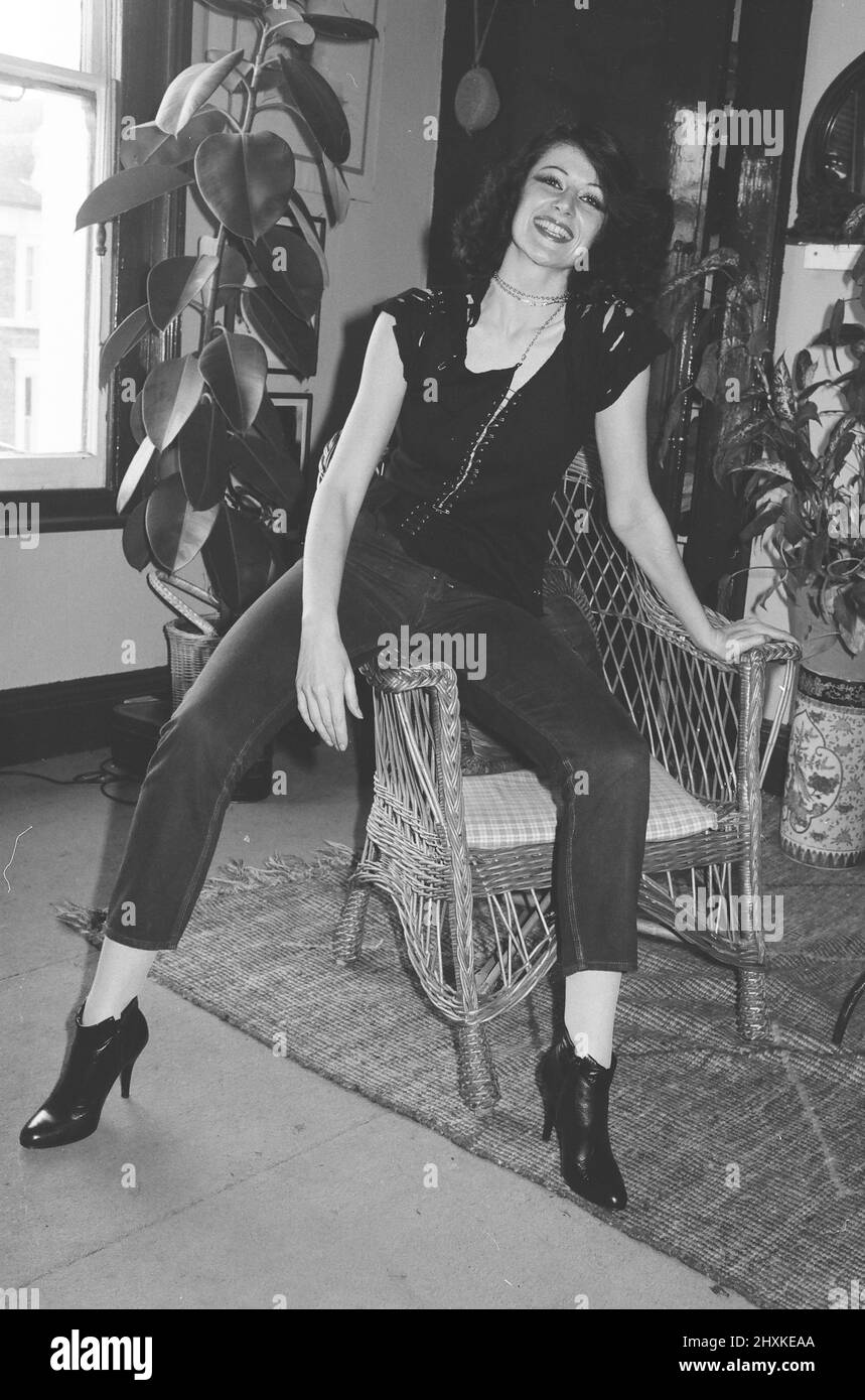 Caroline Coon pictured at home November 1976 Caroline Coon is a ...