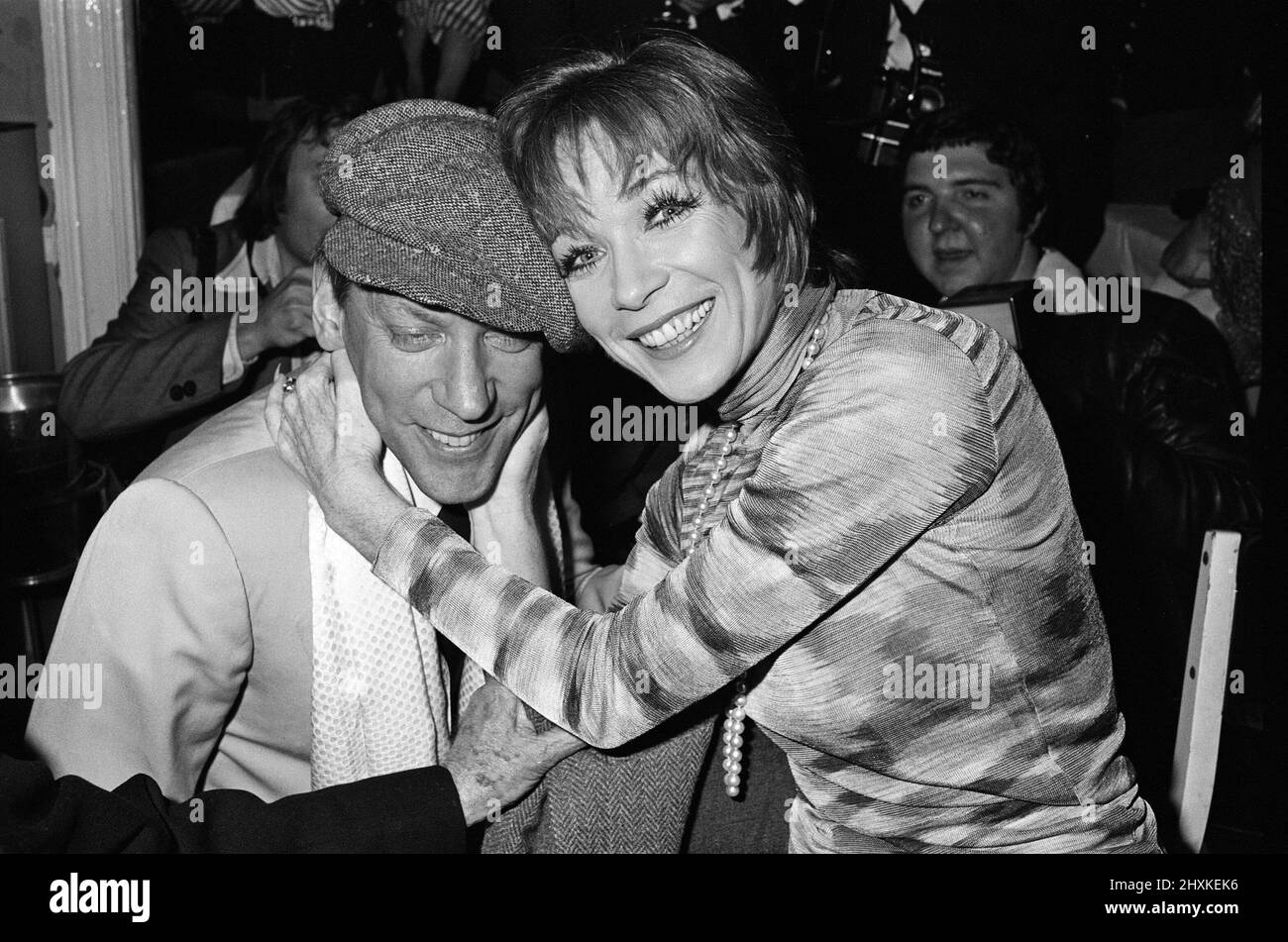 Shirley MacLaine at the White Elephant club in Westminster for a party ...