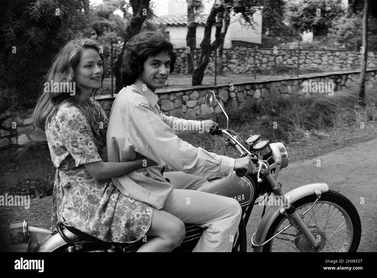 Charlotte Rampling and her boyfriend Jean Michel Jarre, pictured at a ...