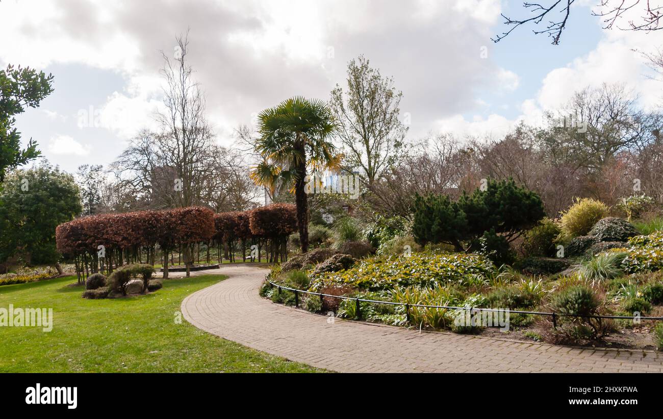 West Ham Park in Newham, East London Stock Photo - Alamy