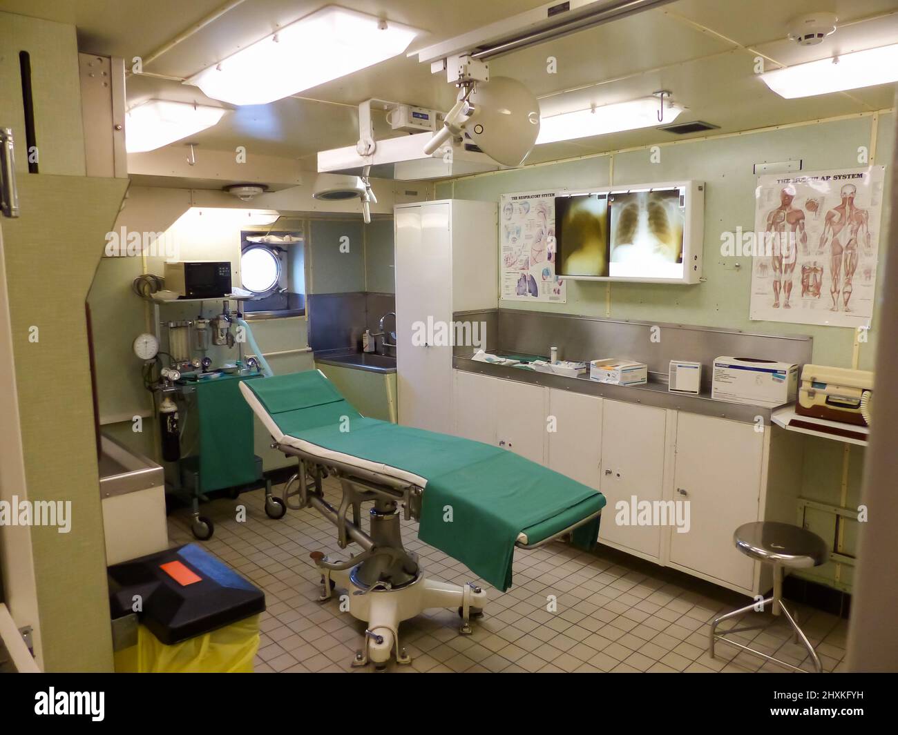 Leith in Scotland: The Royal Yacht Britannia - the surgery and ...