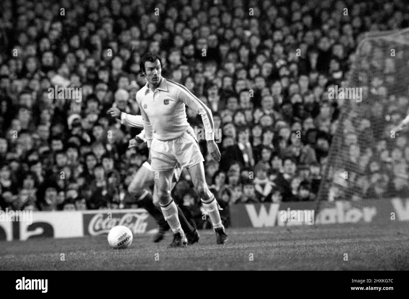 Football: Arsenal (1) vs. Leeds United (1). Division I. January 1977 77 ...