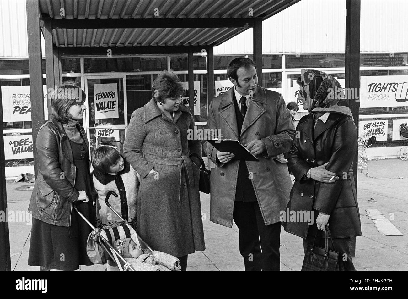 Frank Dee Supermarket, Teesside. 1976 Stock Photo - Alamy