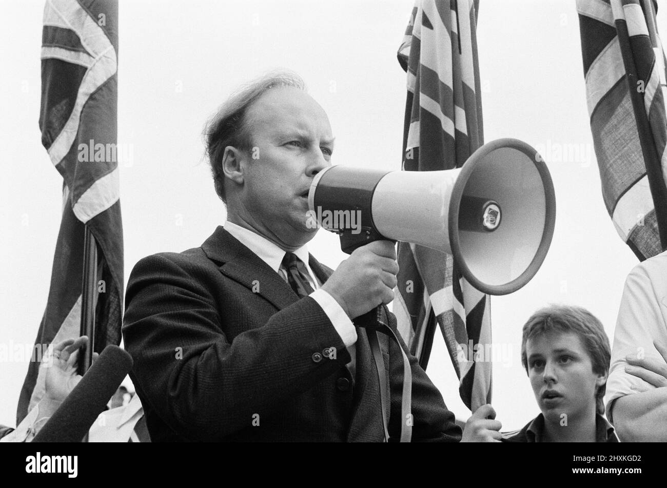 Battle of Lewisham, South London, Saturday 13th August 1977. National ...
