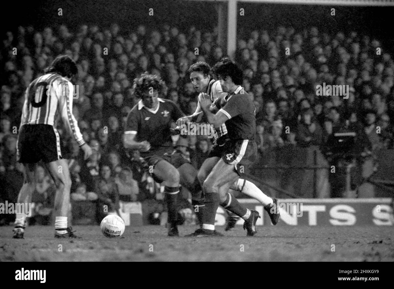 F.A. Cup. Southampton (1) vs. Chelsea (1). Alan Ball (Southampton ...