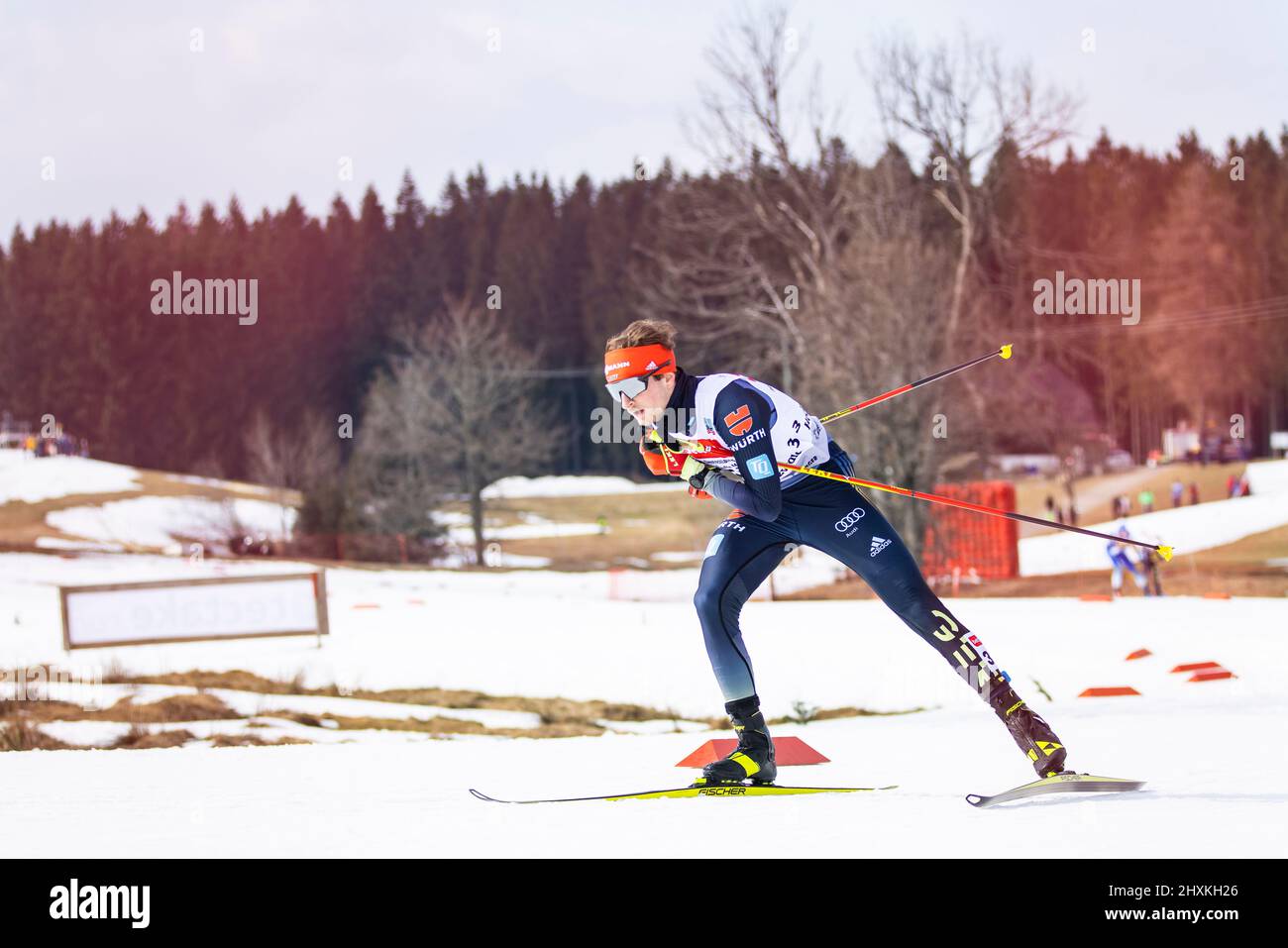 Schonach Im Schwarzwald, Germany. 12th Mar, 2022. Nordic skiing ...
