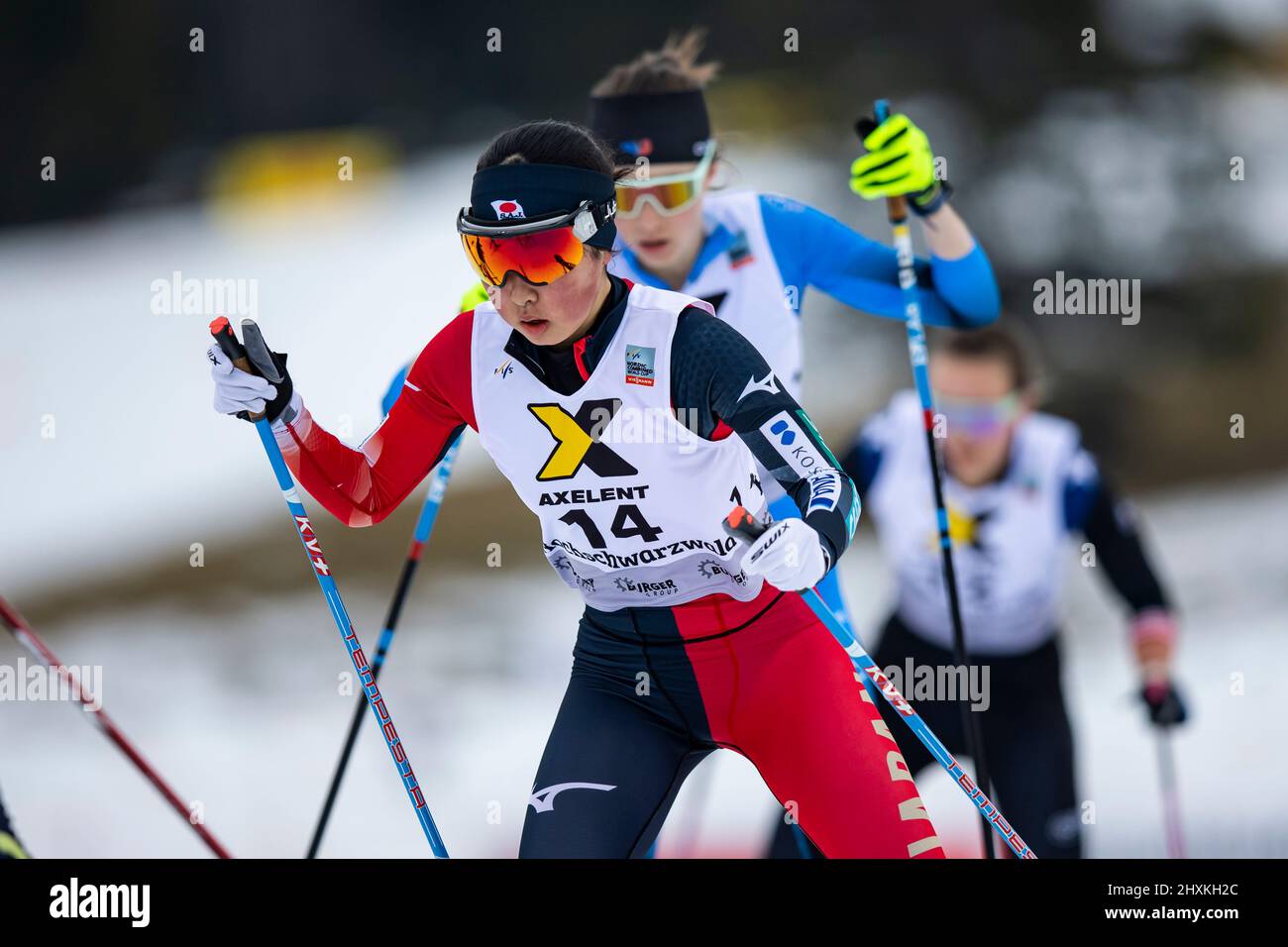 Schonach Im Schwarzwald, Germany. 12th Mar, 2022. Nordic skiing ...