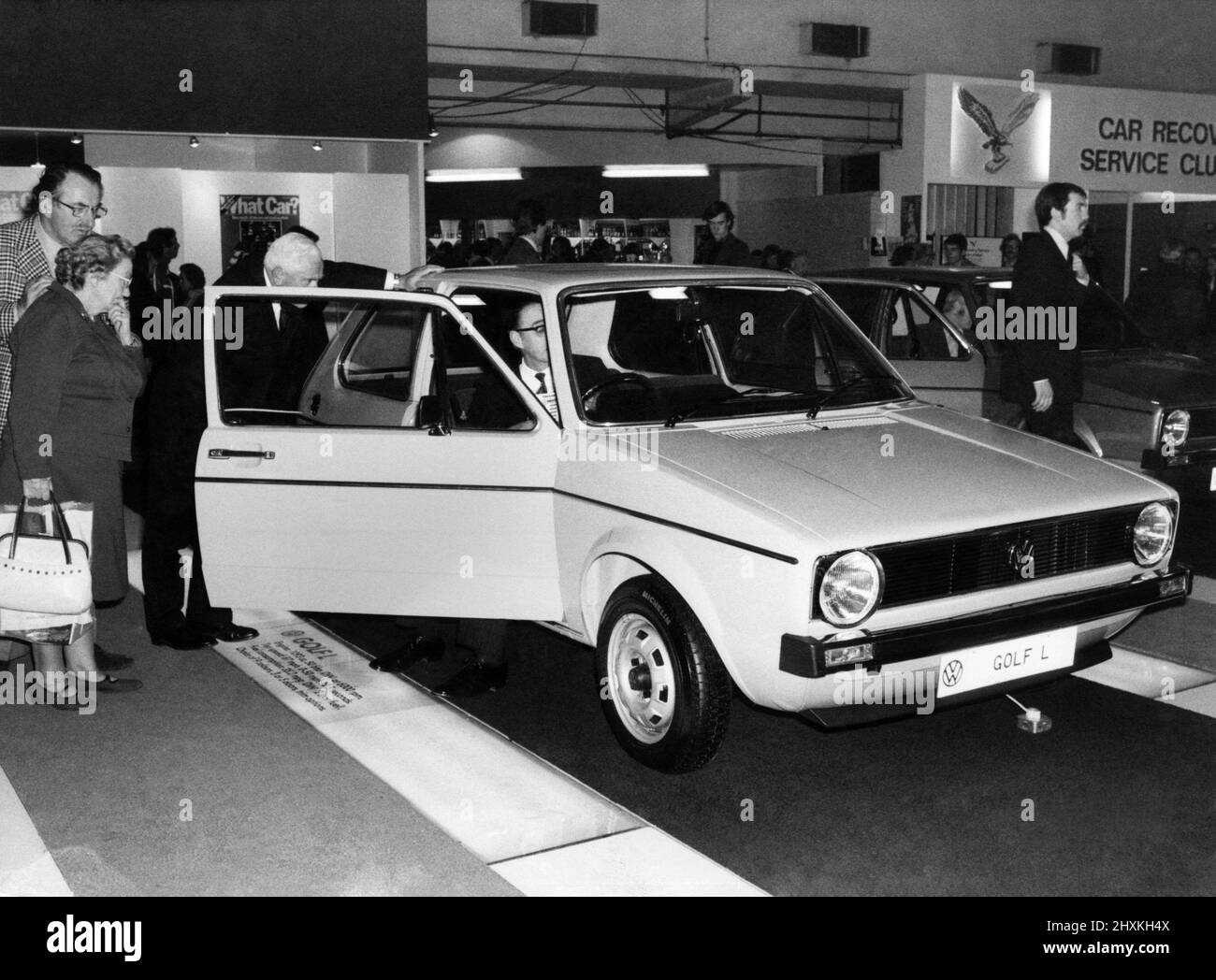 Volkswagen Golf Mk.1. October 1976 P005856 Stock Photo - Alamy