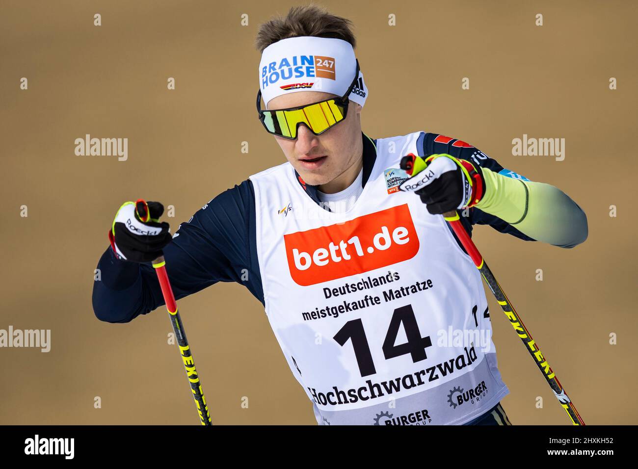 Schonach Im Schwarzwald, Germany. 12th Mar, 2022. Nordic skiing ...