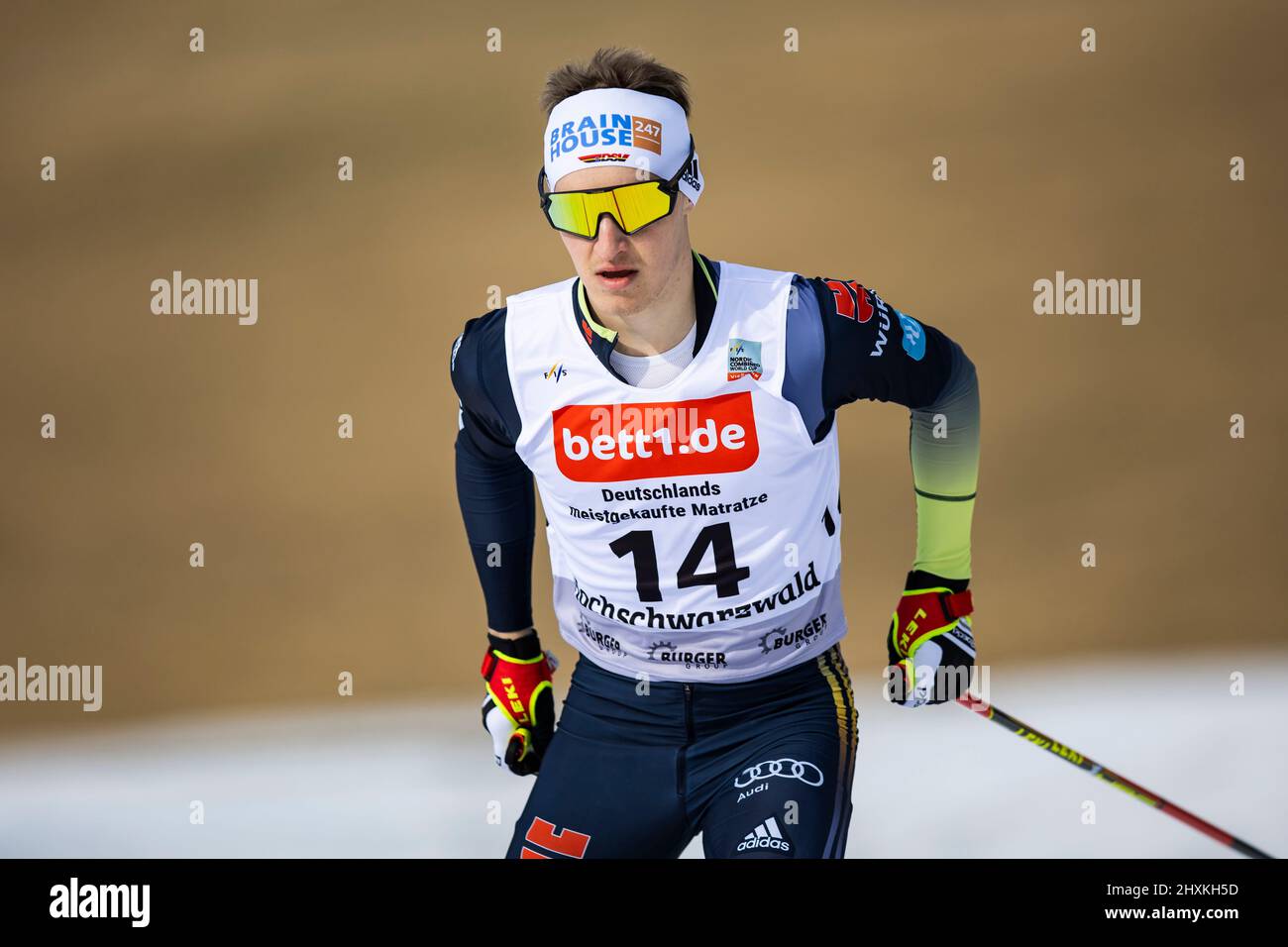 Schonach Im Schwarzwald, Germany. 12th Mar, 2022. Nordic skiing ...