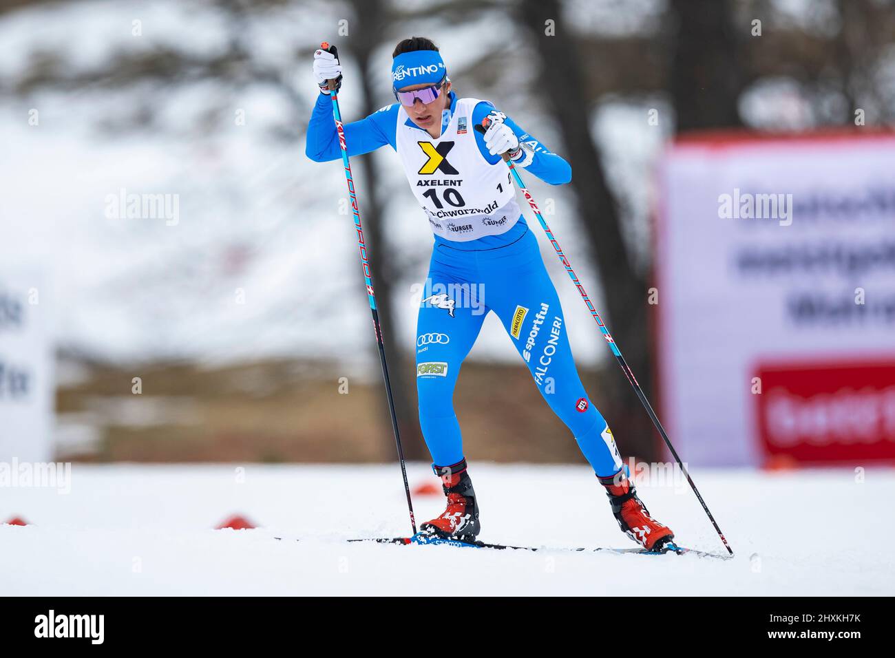 Schonach Im Schwarzwald, Germany. 12th Mar, 2022. Nordic skiing ...