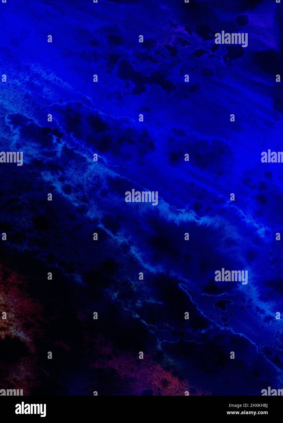 Abstract hand painted watercolor background. Decorative chaotic ...