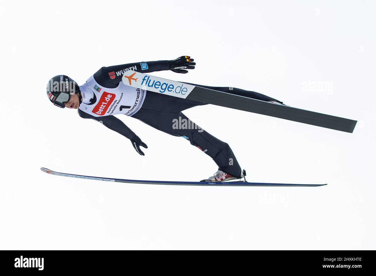 Schonach Im Schwarzwald, Germany. 12th Mar, 2022. Nordic skiing ...