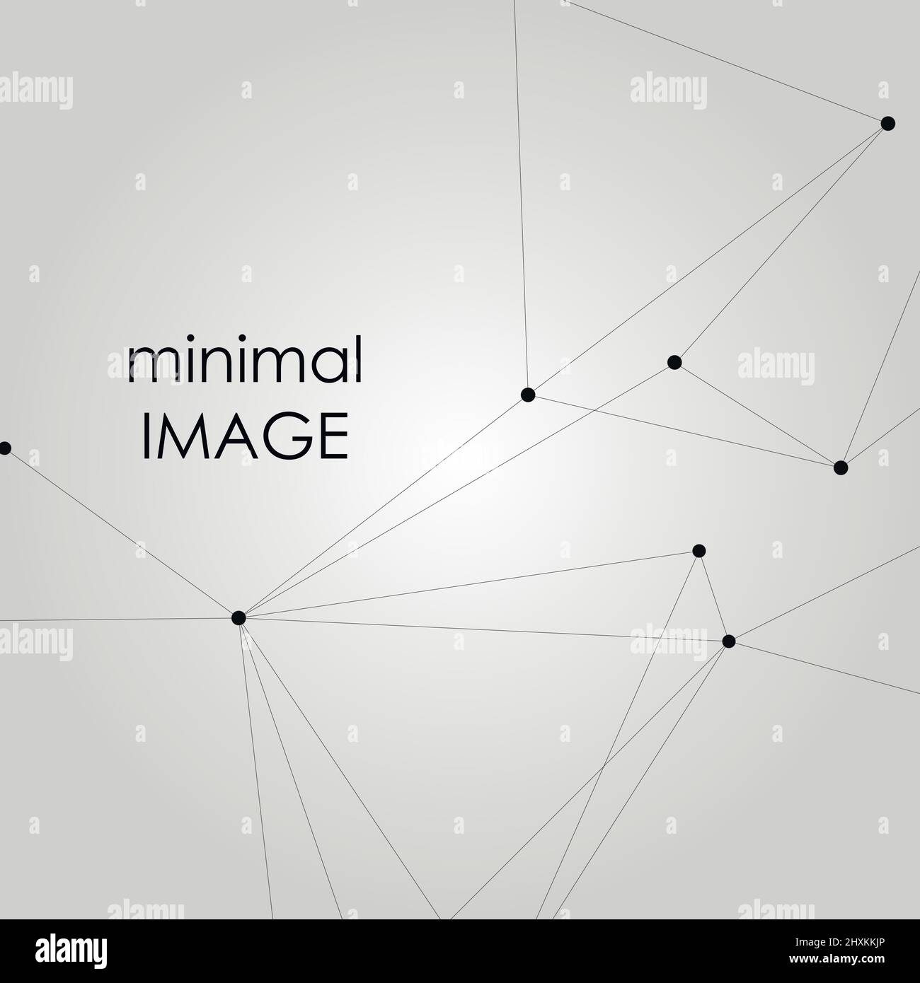 Vector with black polygon and dots on background Stock Vector Image ...